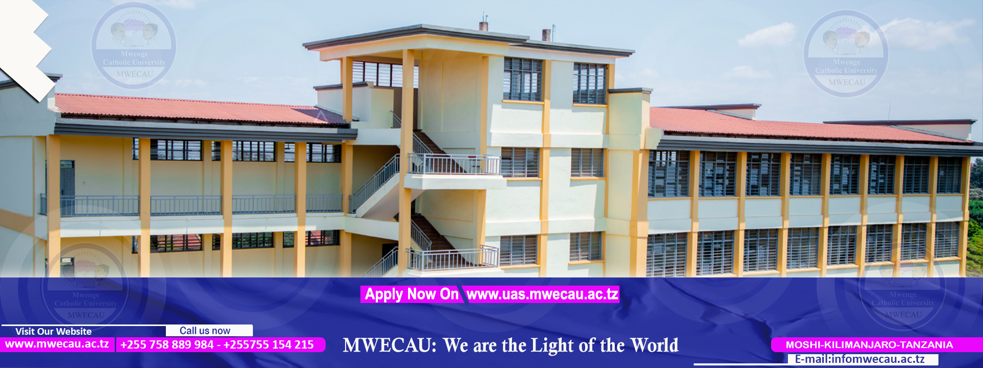 Mwenge Catholic Univeristy | University in Tanzania